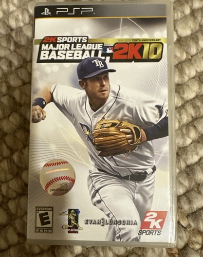 MLB 2K10 Sony PSP - Complete CIB 1999-2009 Tenth Anniversary 2K Sports ...
