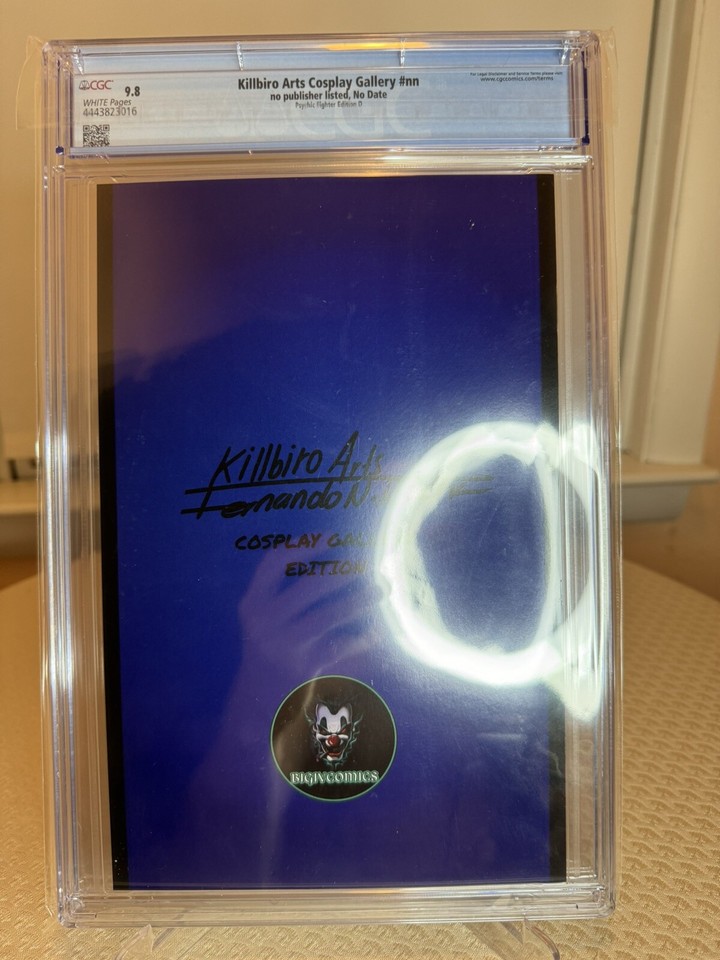 Killbiro Arts Cosplay Gallery Psylocke Cosplay Full Nude CGC 9.8 Ltd 1/ ...
