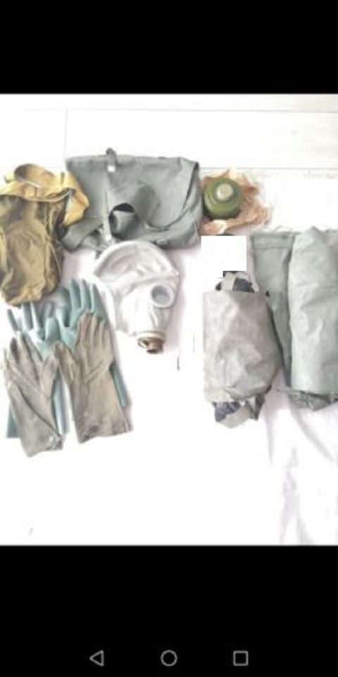 CHERNOBYL LIQUIDATOR BIOROBOT NBC SUIT GP5 GAS MASK FP5 FILTER ID11 ...