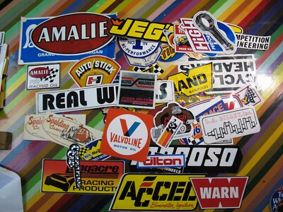 vtg 1970s 1980s Auto Rod Racing sticker - Amalie Baker Crowerods + | eBay