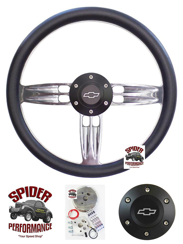 1960-1969 Chevrolet pickup steering wheel BOWTIE 14" PRO BILLET II | eBay
