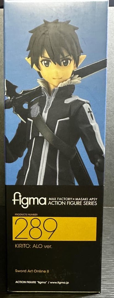 figma Sword Art Online II Kirito & Asuna ALover Action Figures Set ...