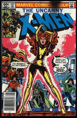 Uncanny X-Men #157 Marvel 1982 (VF/NM) Dark Phoenix! NEWSSTAND L@@K! | eBay