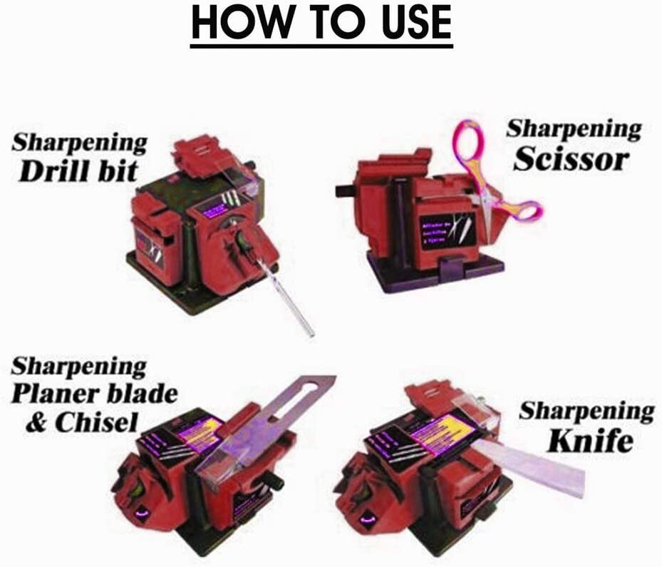Universal Sharpening Station, Multifunctional Sharpener for Drill Knife ...