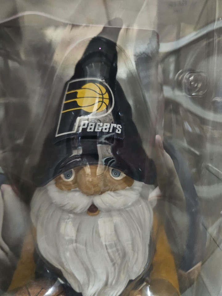 INDIANA PACERS 11 INCH MALE GARDEN GNOME NEW IN BOX NBA BASKETBALL | eBay