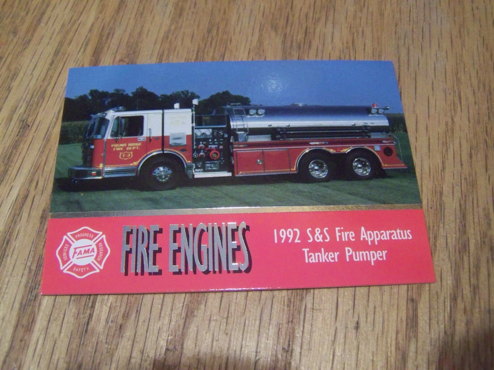 FIRE ENGINES POUND RIDGE FIRE DEPARTMENT POUND RIDGE NEW YORK TRADING ...