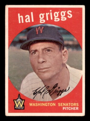 1959 Topps Baseball #434 Hal Griggs VG/EX *e2 | eBay