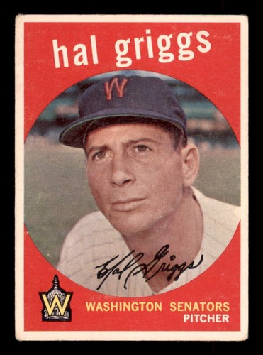 1959 Topps Baseball #434 Hal Griggs VG/EX *e2 | eBay