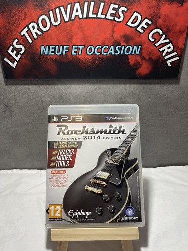 Jeu vidéo Rocksmith Edition 2014 (Sans Cable) pour PlayStation 3 PS3 ...