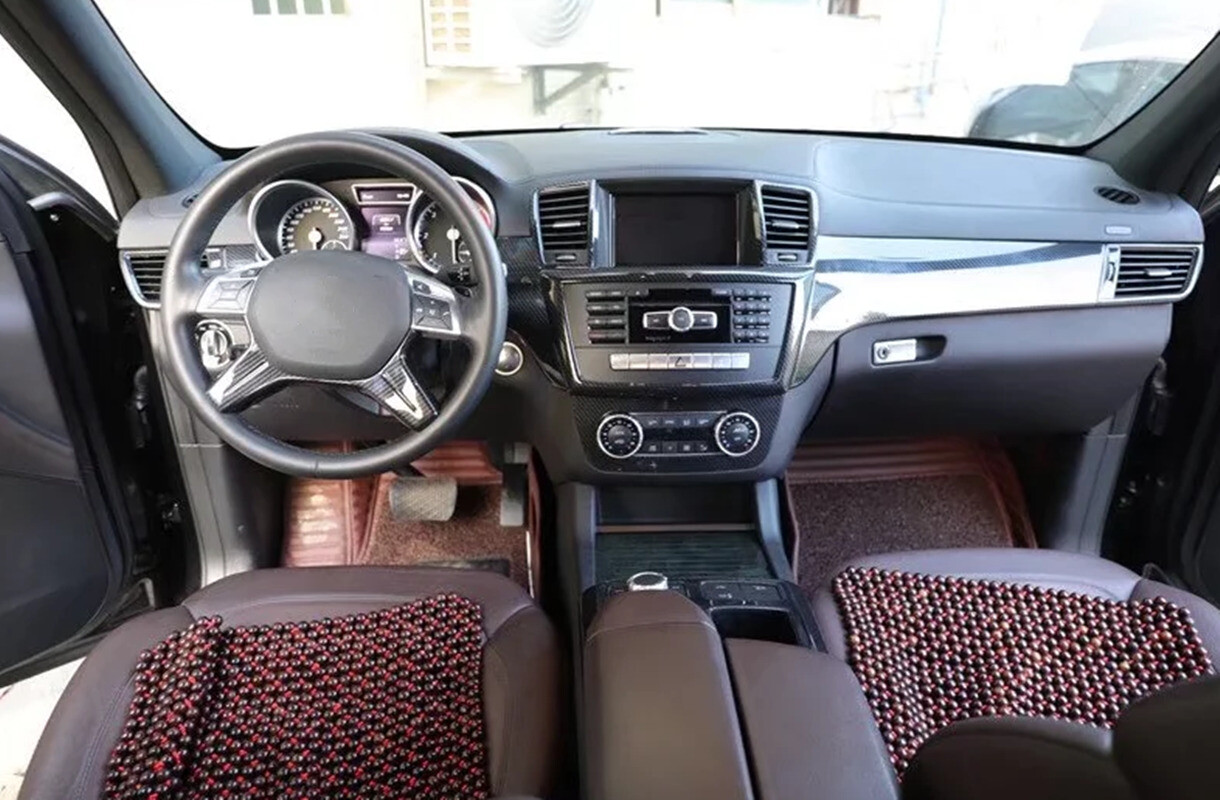 For 2012-2015 Mercedes-Benz ML350 Carbon Fiber Interior Kit Cover Trim ...