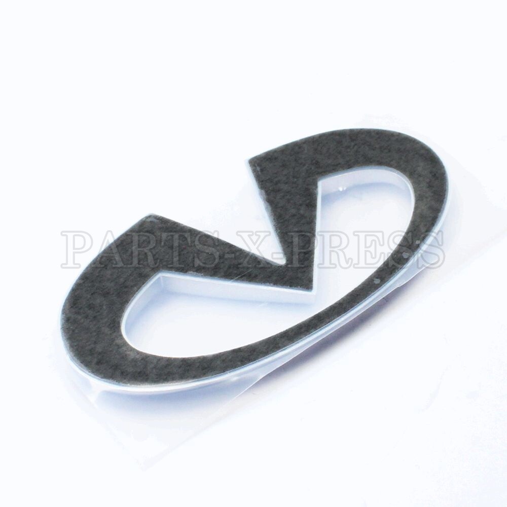 OEM GENUINE NISSAN INFINITI Q70 TRUNK LID EMBLEM LOGO BADGE CHROME ...