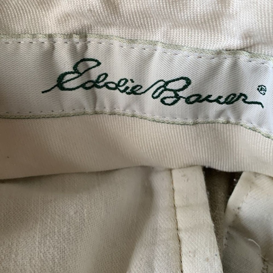 Eddie Bauer Men’s Camel Tan Wide Wale Corduroy Pleated Trousers Size 38 ...