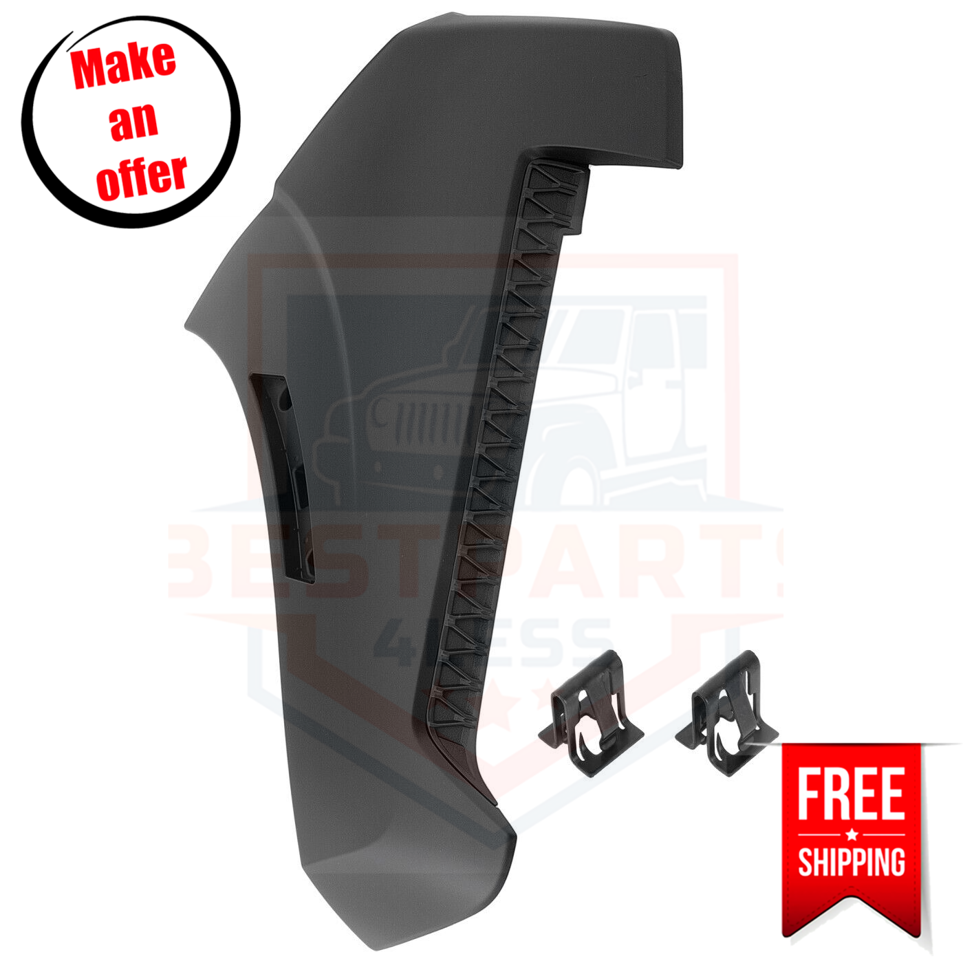 Front Bumper End 620189BU0C right side polypropylene for 2022 Nissan ...