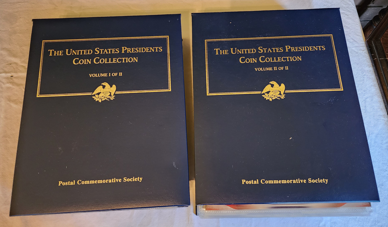 The United States Presidents Coin Collection Volume I & II Postal ...
