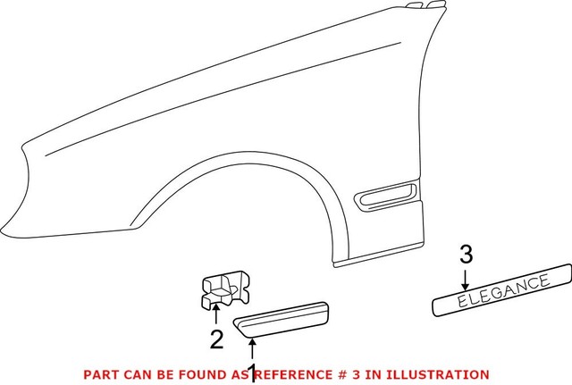 MERCEDES BENZ Genuine AMG V8 Kompressor Trunk Badge Emblem 2308170515 ...