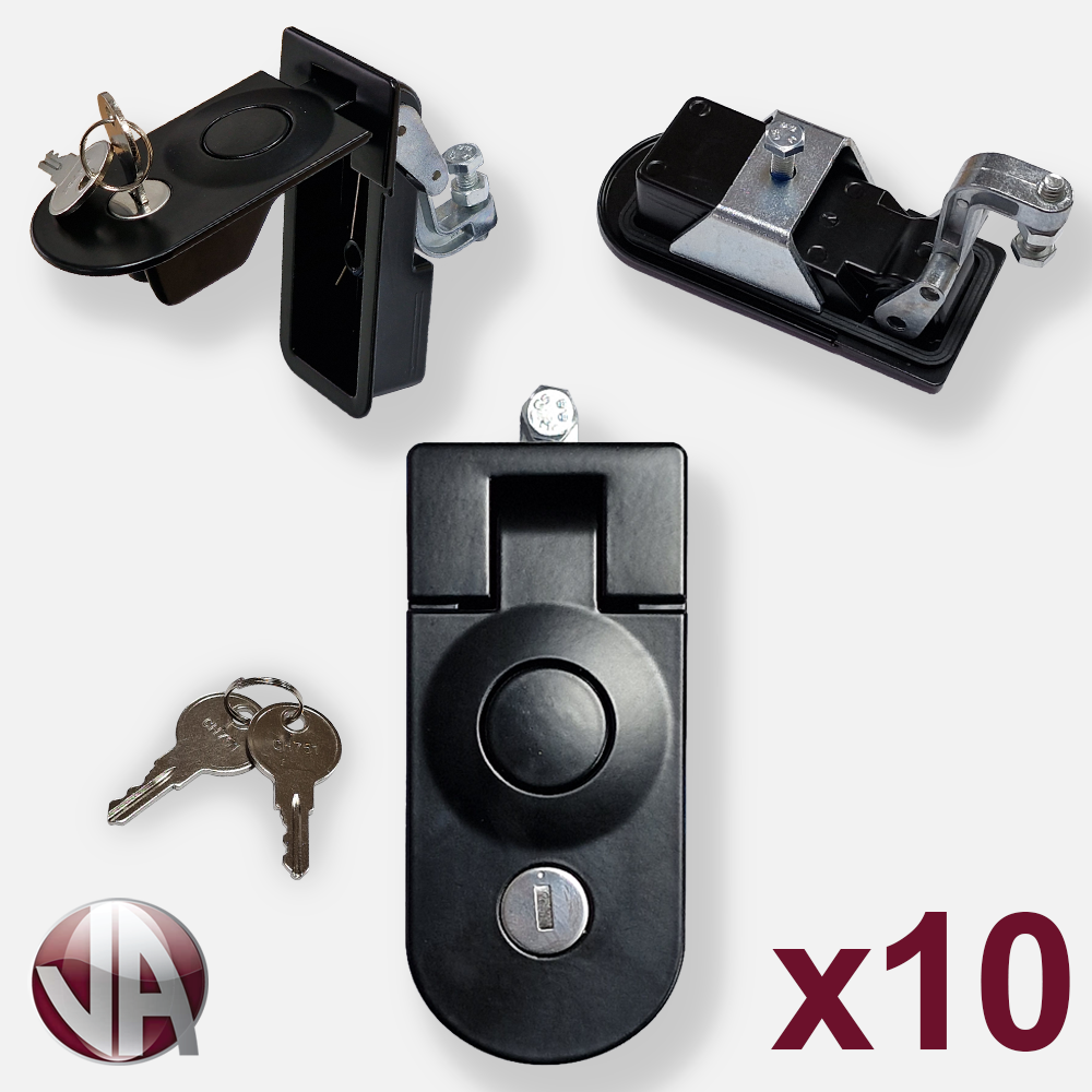 Compression Latch Lock LARGE Horsebox Locker Doors Trigger Like SOUTHCO ...