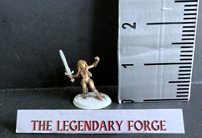 Ral Partha Dungeons & Dragons Female fighter with Sword Painted | eBay