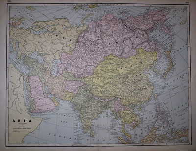 Pre-1900 - Map Asia