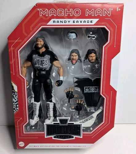 WWE Ultimate Edition Macho Man Randy Savage Legends Series by Mattel ...