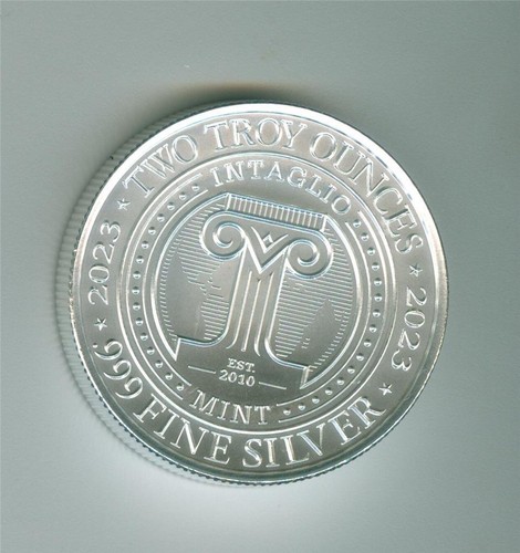 INTAGLIO MINT CRYPTOZOOLOGY SERIES 2023 THE YETI 2 OZ .999 HR SILVER ...