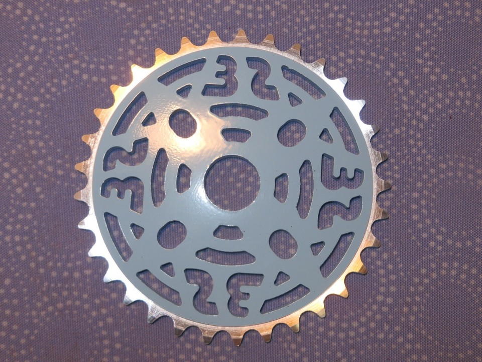 SE BMX Painted Blue 33T Chainring for 1/2" x 1/8" Chains - New | eBay