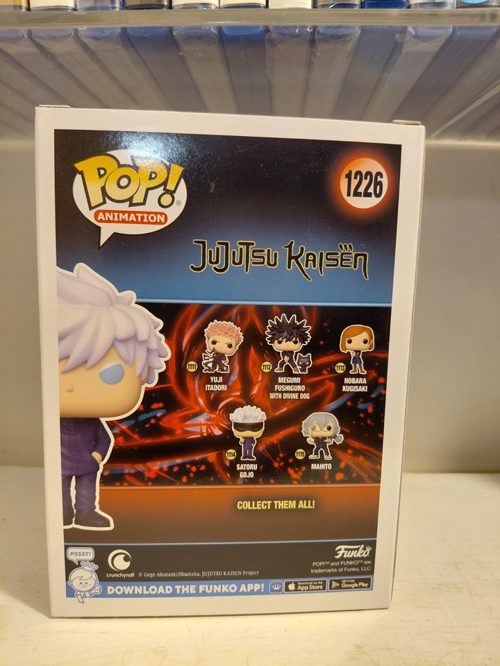 Funko Pop! Vinyl: Jujutsu Kaisen #1226 Satoru Gojo, WonderCon Exclusive ...
