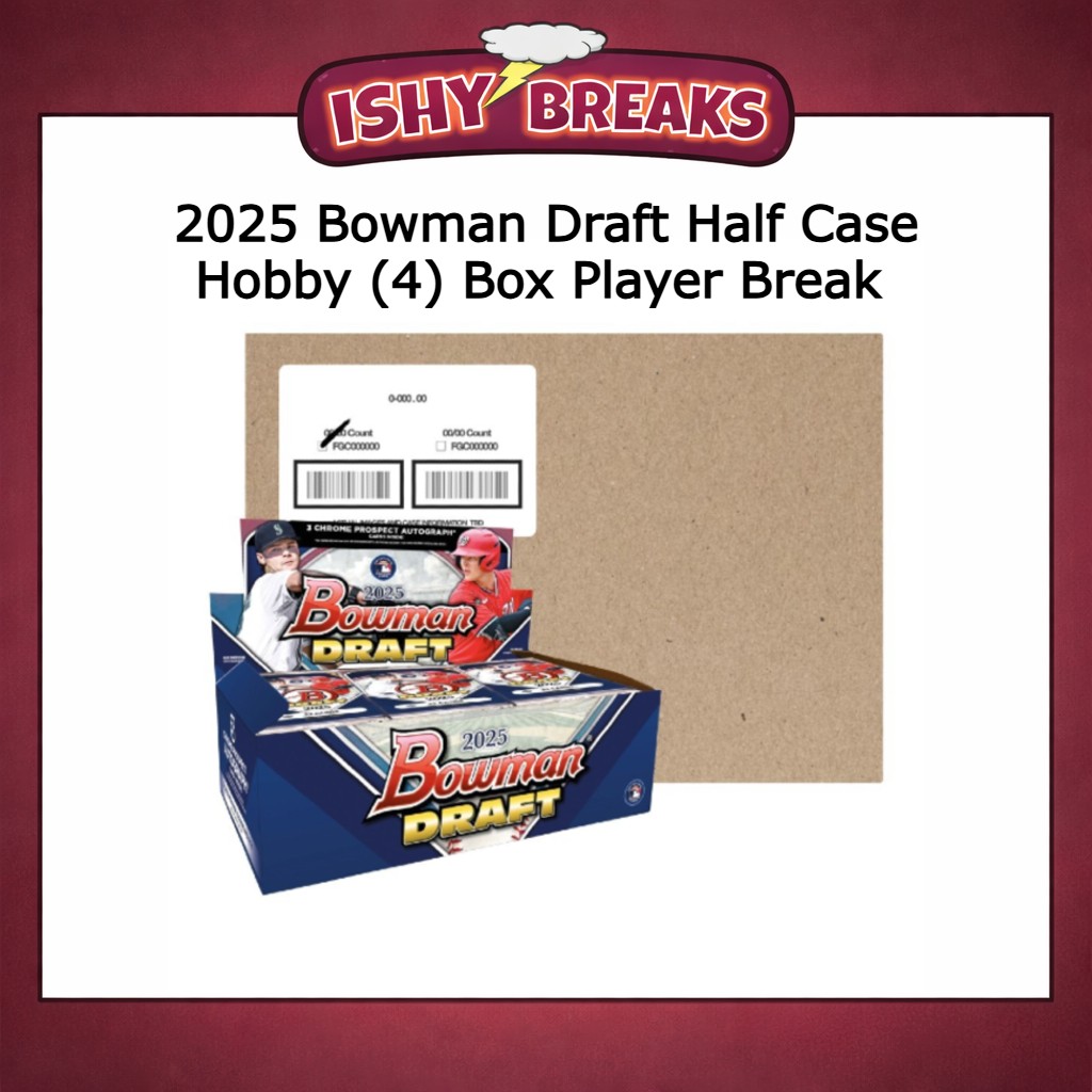 Christian Foutch Boston Red Sox 2025 Bowman Draft Half Case Hobby Break ...