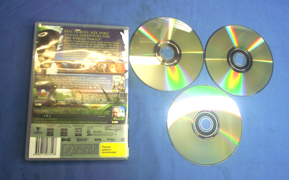 The Arthur Trilogy Freddie Highmore - DVD - R4 | eBay UK