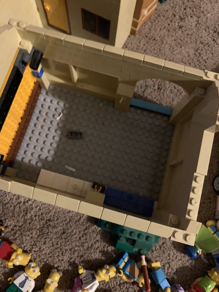 Simpsons Lego figures And bricks House Play set | eBay