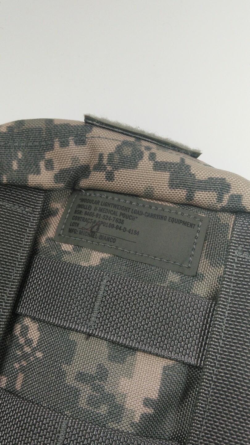 ACU DIGITAL MOLLE II POCKET MEDIC POUCH MILITARY ISSUE 8465-01-524-7638 ...