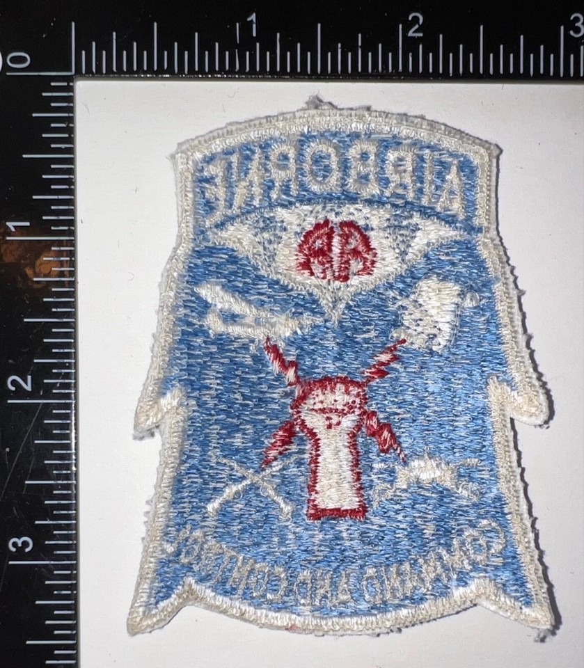 Cold War US Army 82nd Airborne Division Command & Control Patch | eBay