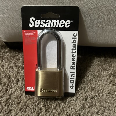 Sesamee K437 Combination Padlock,4 Numbers | eBay