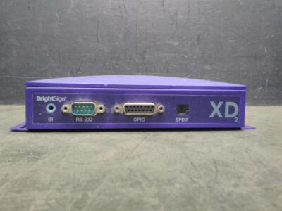 BrightSign XD2 Model: XD1132 (78-267-10) | eBay