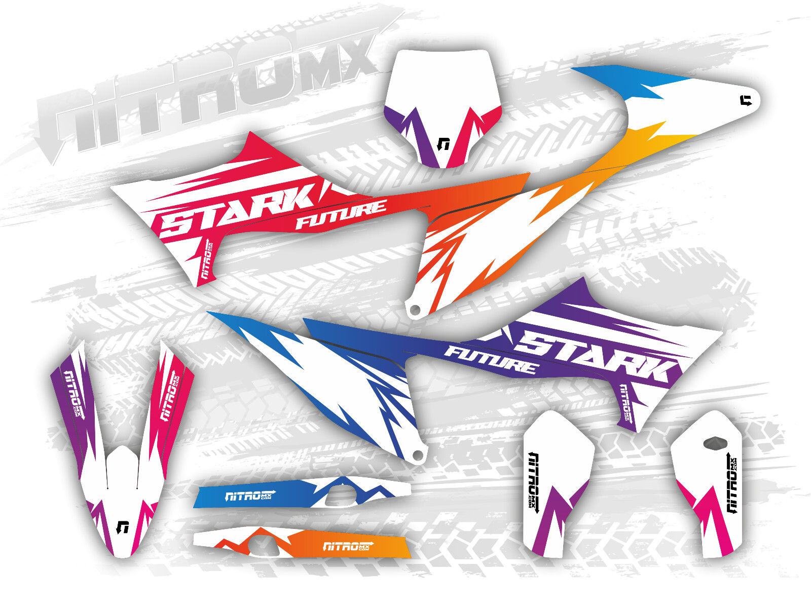 Graphics Kit fits Stark Future Varg 2022 2023 2024 Decals Stickers | eBay