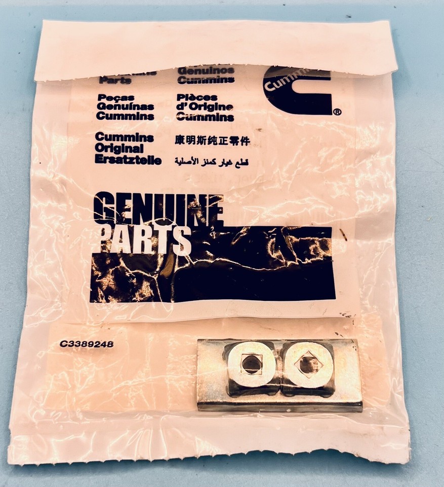 GENUINE OEM CUMMINS 3917716 FUEL INJECTOR LINE ISOLATOR, TUBE BRACE💥 ...