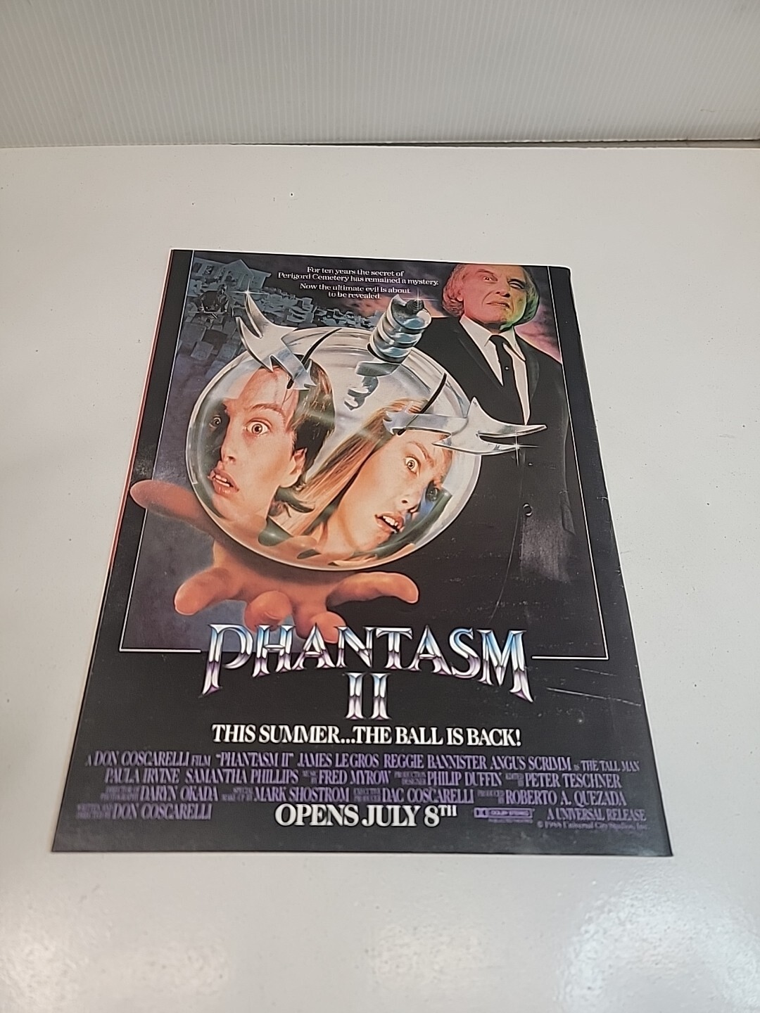 1988 Sept GOREZONE #3 w/ Posters The Blob Dead Heat Poltergeist III ...