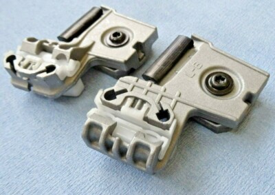 VW GOLF MK4 2/3 DOORS Window Regulator Repair Metal Clips Front Left ...