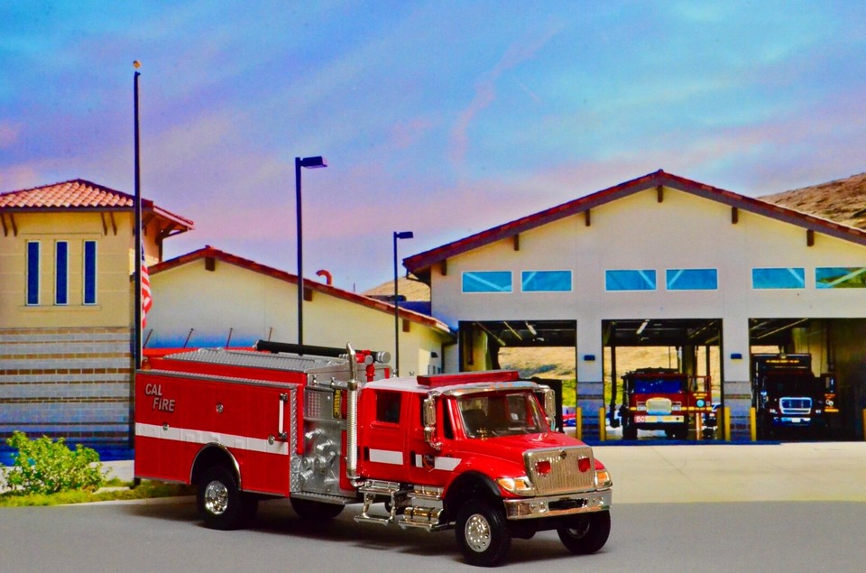 Cal Fire Off-Road Pumper for Code 3 Los Angeles ** Custom Built ** | eBay