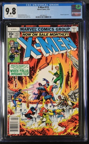 X-Men #113 CGC Graded 9.8 (1978) Magneto Appearance Marvel Comics | eBay