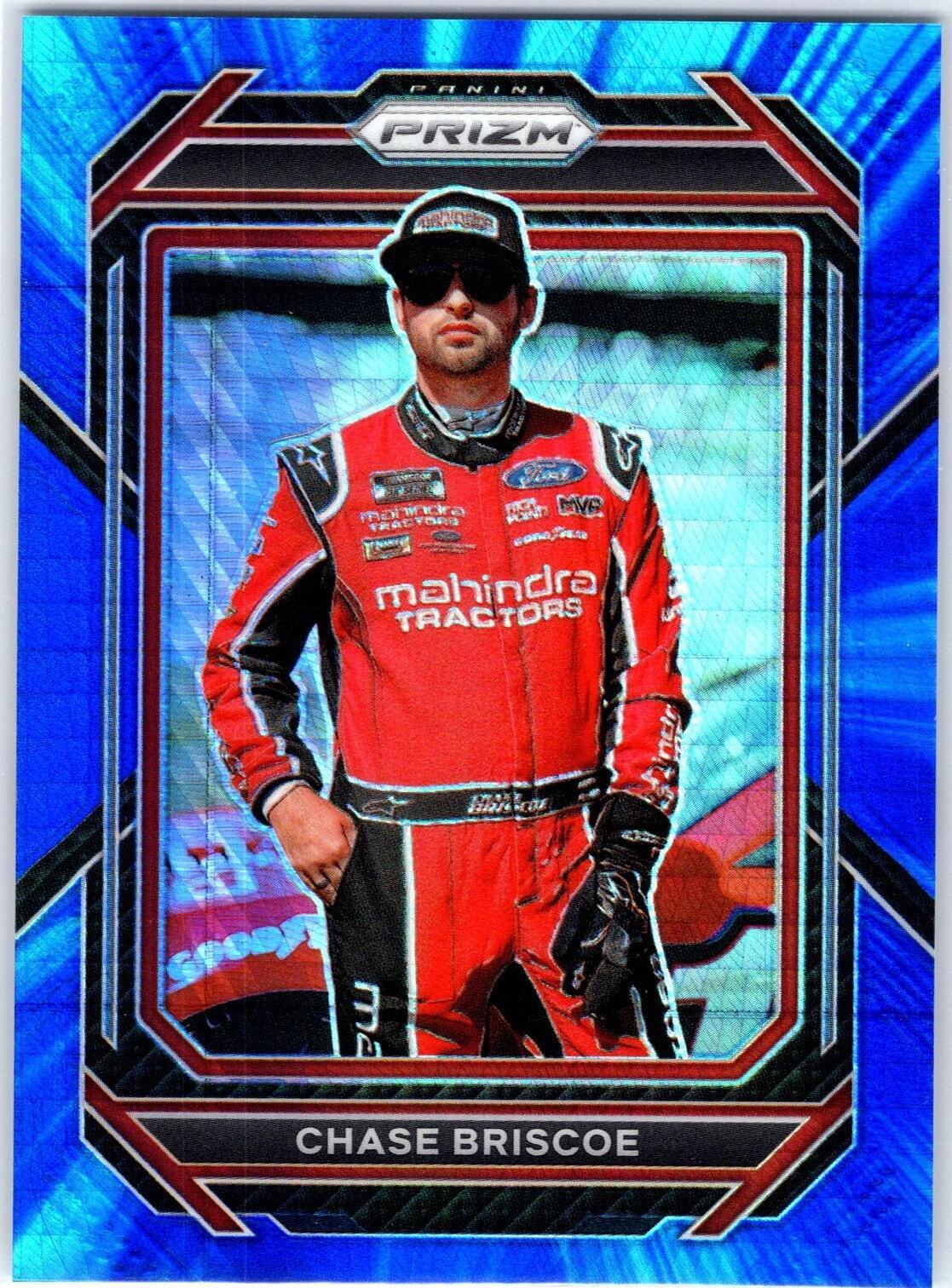 2023 Panini Prizm - Chase Briscoe #32 Blue & Carolina Blue Hyper Prizm for sale online | eBay