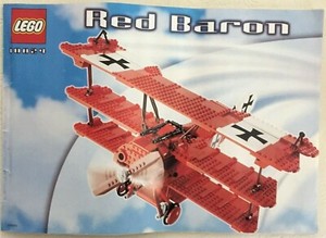 Lego Red Baron Triplane #10024 OOP-Complete-Aussie Seller-Rare-one 4 ...