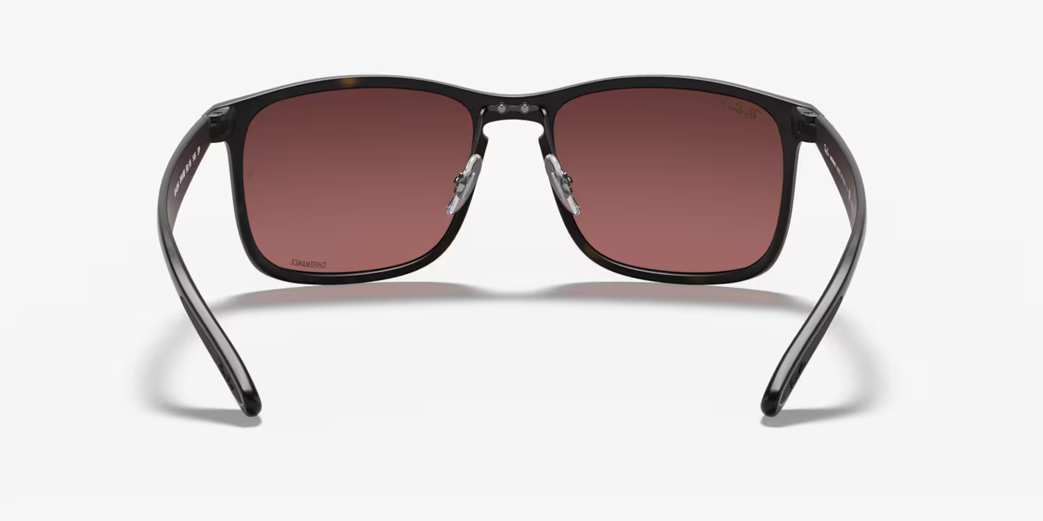 Ray-Ban RB4264 Chromance Matte Havana Frame / Purple Lenses RB4264 894 ...