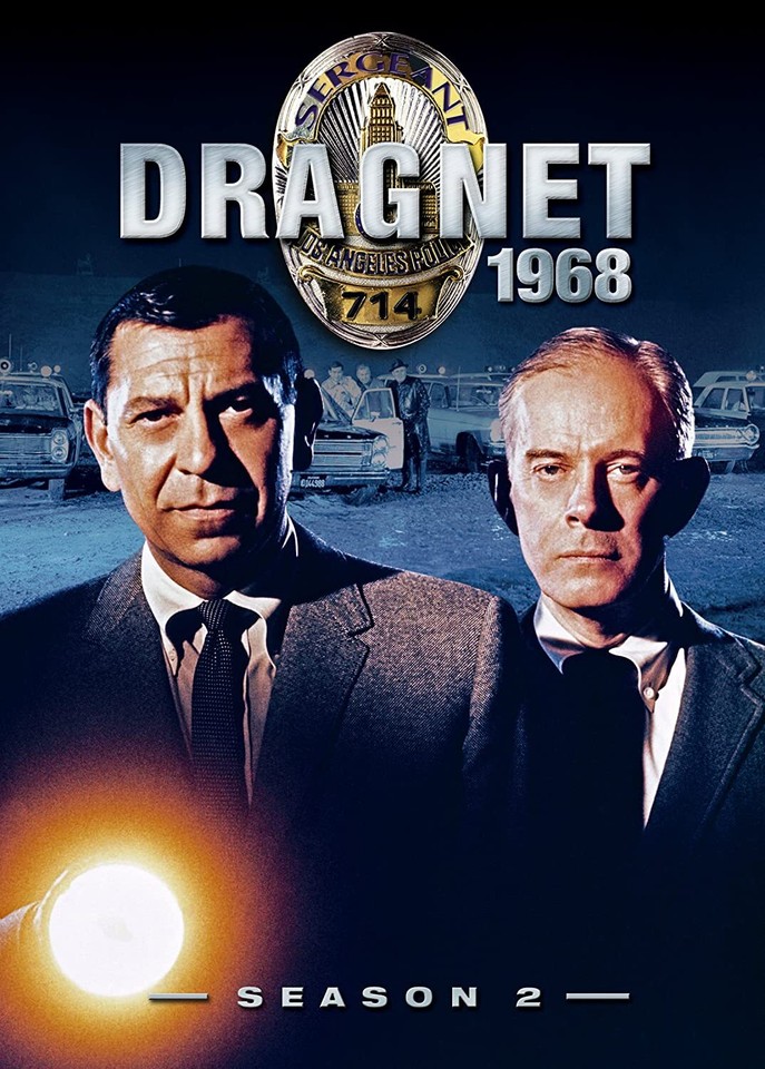 Dragnet 1968: Season 2 (DVD) Jack Webb Harry Morgan (UK IMPORT ...