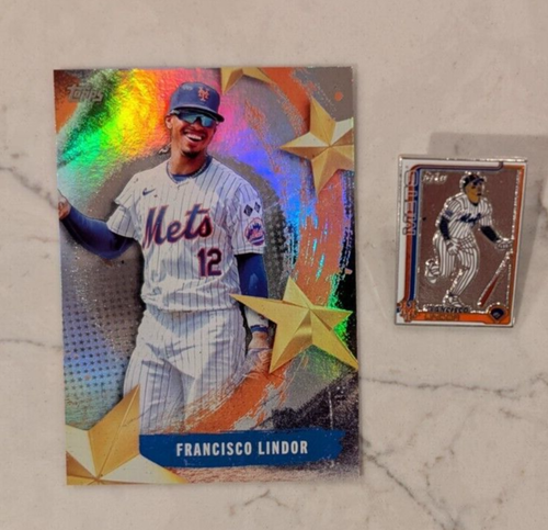 2025 Topps Series 1 Super Box Enamel Pin + Stars Of MLB Francisco ...