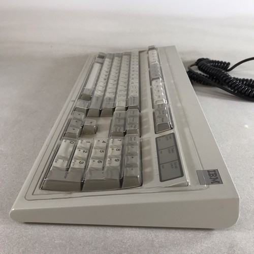 IBM Silver Label 1986 Model M Clicky Keyboard 1390131 Square logo ...