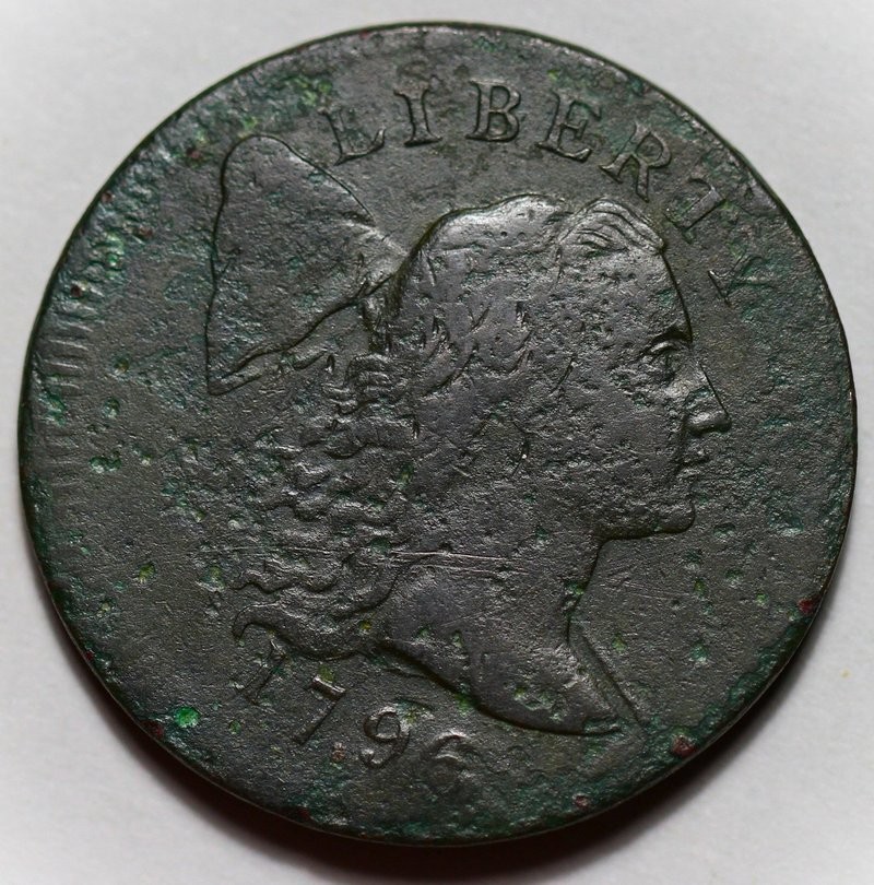 1796 Liberty Cap Large Cent (S-87) - US 1c Copper Coin | eBay