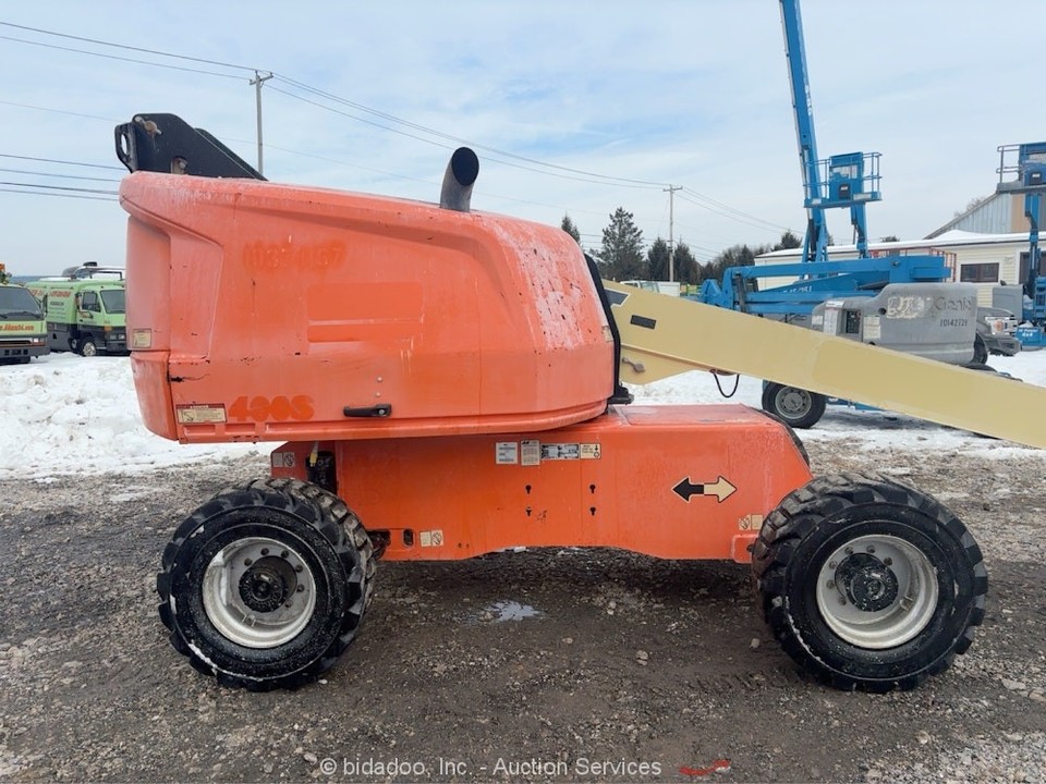 2015 JLG 400S 40' 4WD Diesel Telescopic Boom Lift Man Aerial Platform ...