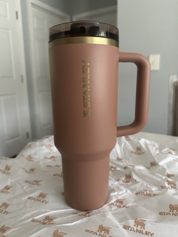 Stanley Quencher Protour 40oz Flip Straw Tumbler Mocha Latte Limited IN ...