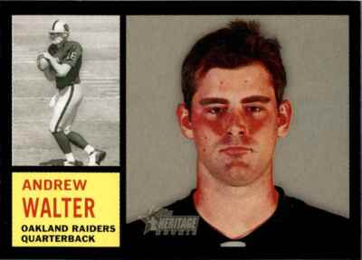 2005 Topps Heritage Andrew Walter Rookie Oakland Raiders #57 | eBay