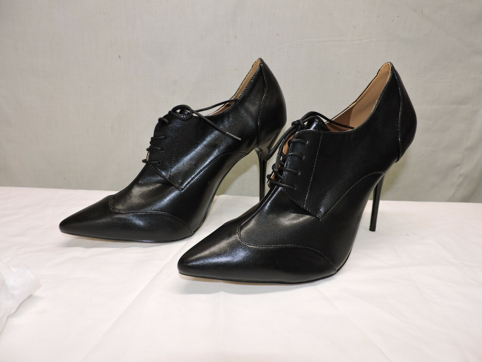 Hey Si Mey Unisex Oxford High heel dress shoes. Size 47. 13 Mens or 14. ...
